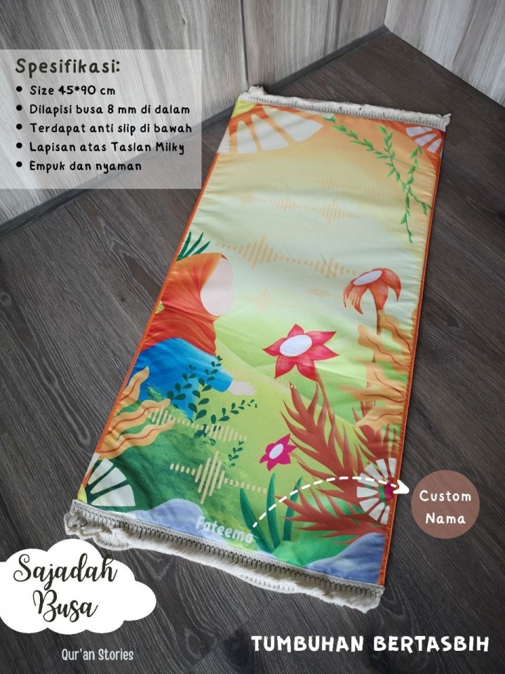 Jual SAJADAH ANAK CUSTOM | Hayya